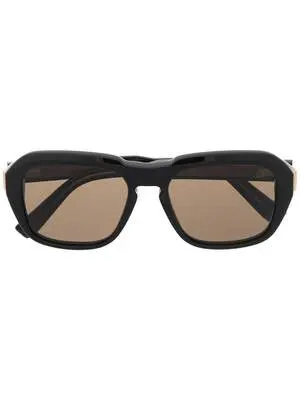 Dunhill Caine Square Frame Sunglasses - Black