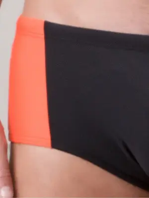 AMIR SLAMA Panelled Swimming Trunks