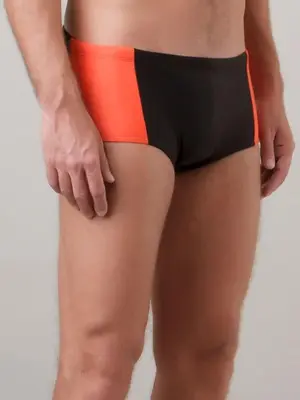 AMIR SLAMA Panelled Swimming Trunks