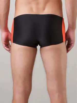 AMIR SLAMA Panelled Swimming Trunks