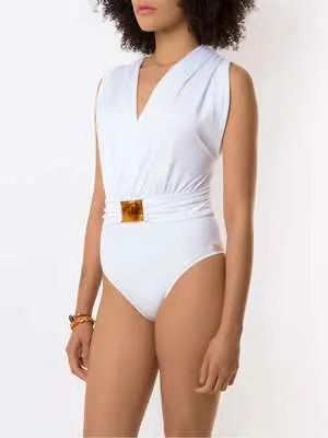 BRIGITTE Crisscross-strap Swimsuit