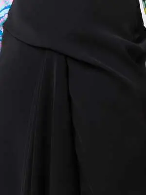 Versace Pinch-pleat A-line Skirt