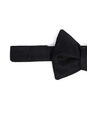 Giorgio Armani Fine-ribbed Bow Tie