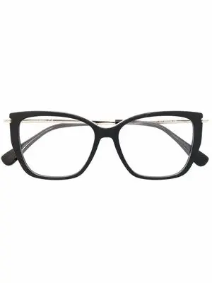 Max Mara Cat-eye Frame Glasses - Black