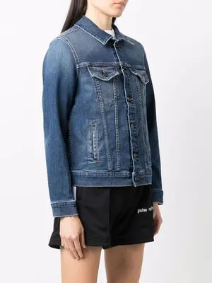 Palm Angels Logo Denim Jacket
