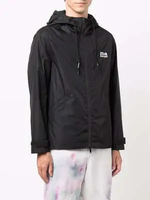 GOLDEN GOOSE Star-print Windbreaker Jacket