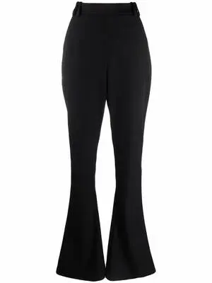 Balmain High-waisted Bootcut Trousers