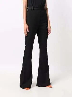 Balmain High-waisted Bootcut Trousers
