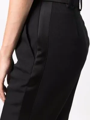 Balmain High-waisted Bootcut Trousers