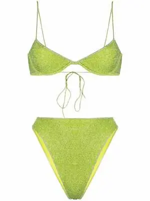 Oseree Lumière '90s Bikini - Green