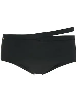 AMIR SLAMA Cut-out Swimming Trunks - Black