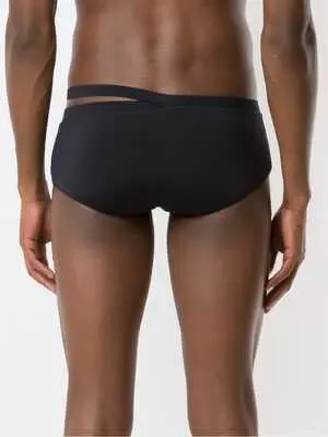 AMIR SLAMA Cut-out Swimming Trunks