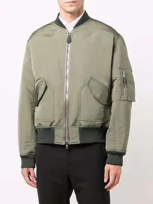 Alexander McQueen Logo-print Bomber Jacket
