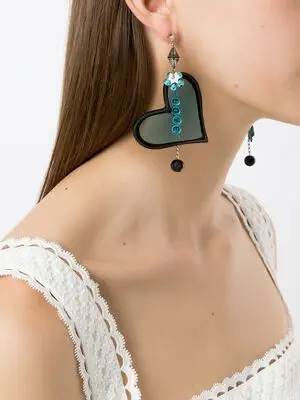 AMIR SLAMA Mismatched Earrings
