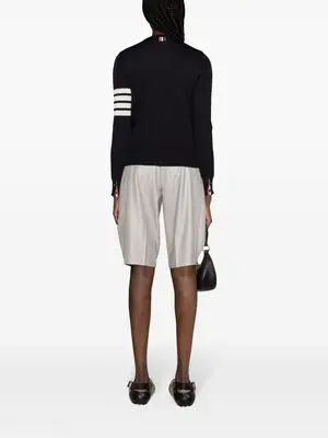 Thom Browne 4-bar Stripe Wool Jumper - Blue