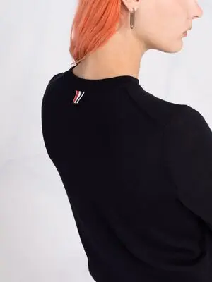 Thom Browne 4-bar Stripe Wool Jumper - Blue