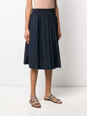 Woolrich Gathered Hem Skirt
