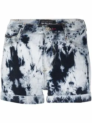 Philipp Plein Mid Rise Shorts For Women