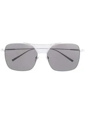 Calvin Klein Oversized Sunglasses - Silver