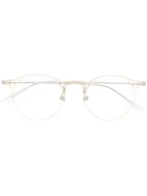 Montblanc Transparent Round-frame Glasses - Neutrals