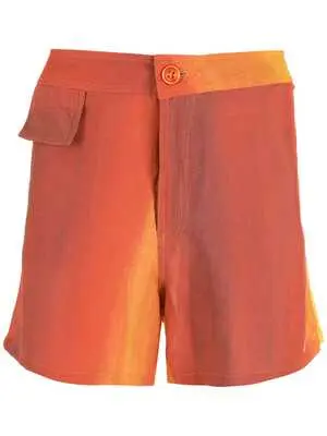 AMIR SLAMA Printed Straight Shorts