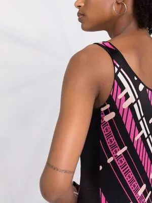 Wolford Hanna Stripe-print Tank Top