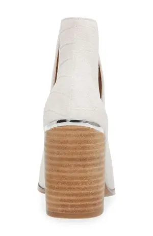 Steve Madden Kaylah Pointed Toe Bootie With Chunky Heel