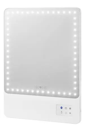 RIKI LOVES RIKI 10x Skinny Lighted Mirror $230 Value - White