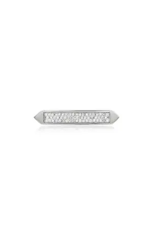 Monica Vinader Baja Skinny Diamond Stacking Ring