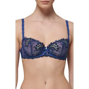 Simone Perele Wish Underwire Demi Bra - Electric Blue