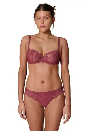 Simone Perele Wish Demi Bra - Santal Pink