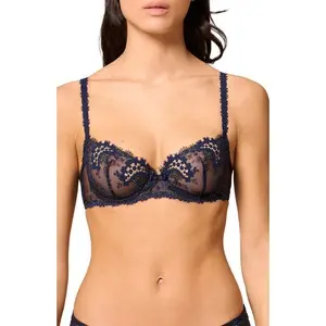 Simone Perele Wish Underwire Demi Bra - Saphire