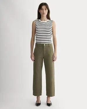 Everlane Utility Straight-Leg Pant Kalamata