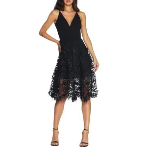 Dress The Population Layered Cocktail Dresses