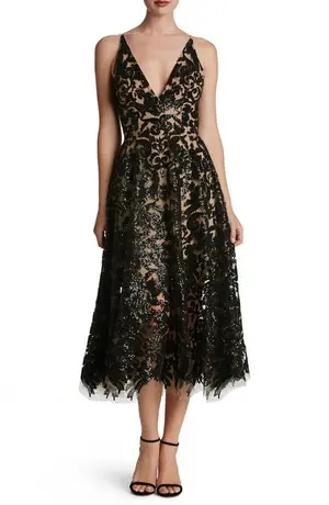 Dress The Population Lace Cocktail Dresses