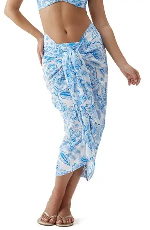 Melissa Odabash Tassel Cover-up Pareo Ceramic