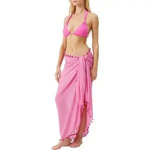 Melissa Odabash Tassel Cover-up Pareo - Pink