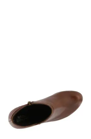 SPRING STEP SHOES Italia Bootie - Brown Leather