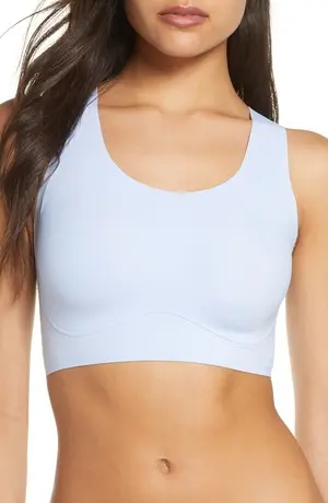 TRUE & CO True Body Lift Scoop Neck Bra Inspired Blue