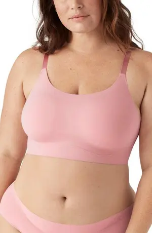 TRUE & CO True Body Lift Scoop Neck Bra Rose