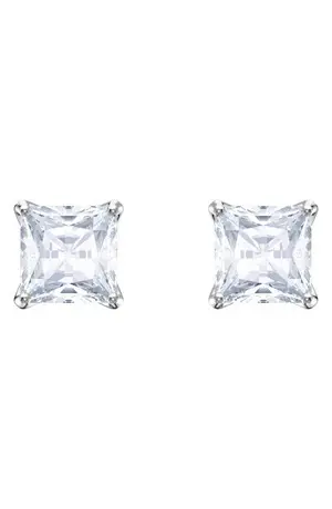 SWAROVSKI Stilla Princess Stud Earrings