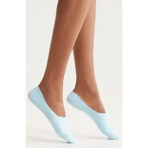 Zella Assorted 3-Pack No-Show Sock Liners Blue Sky