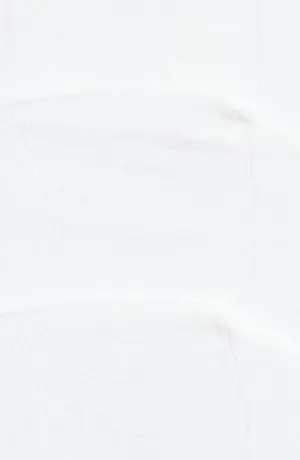Zella Assorted 3-pack No-show Sock Liners - White