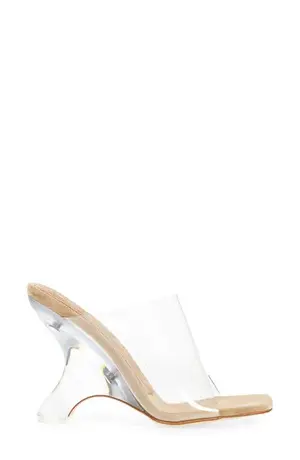 Jeffrey Campbell Bare High Heel Slide Sandal