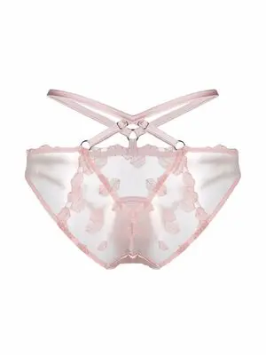 FLEUR OF ENGLAND Valentina Ouvert Briefs - Pink
