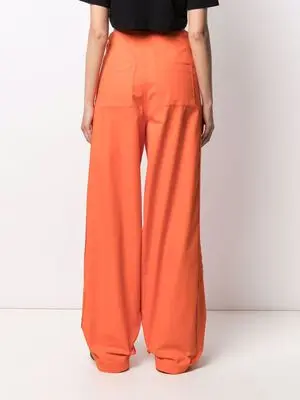 Sunnei High-waisted Wide Leg Trousers