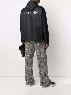 Balmain Logo-print Hooded Jacket
