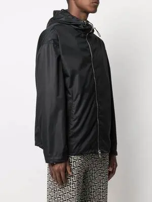 Balmain Logo-print Hooded Jacket