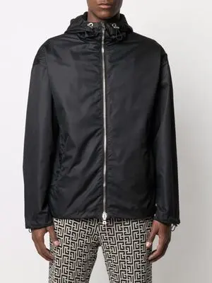 Balmain Logo-print Hooded Jacket