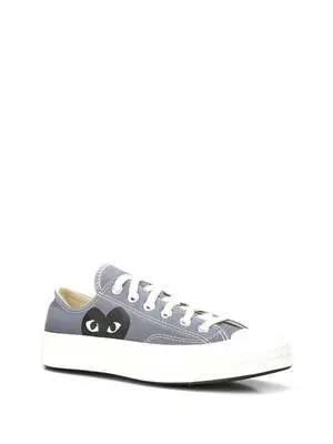 CONVERSE X COMME DES GARONS PLAY Heart Print Sneakers - Grey